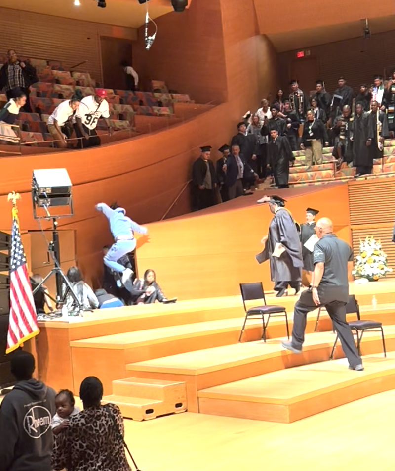 Brawls interrupt graduation at Disney Hall for probation youth